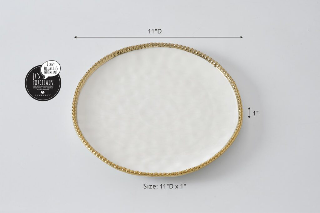 Round Dinner Plate - Pampa Bay