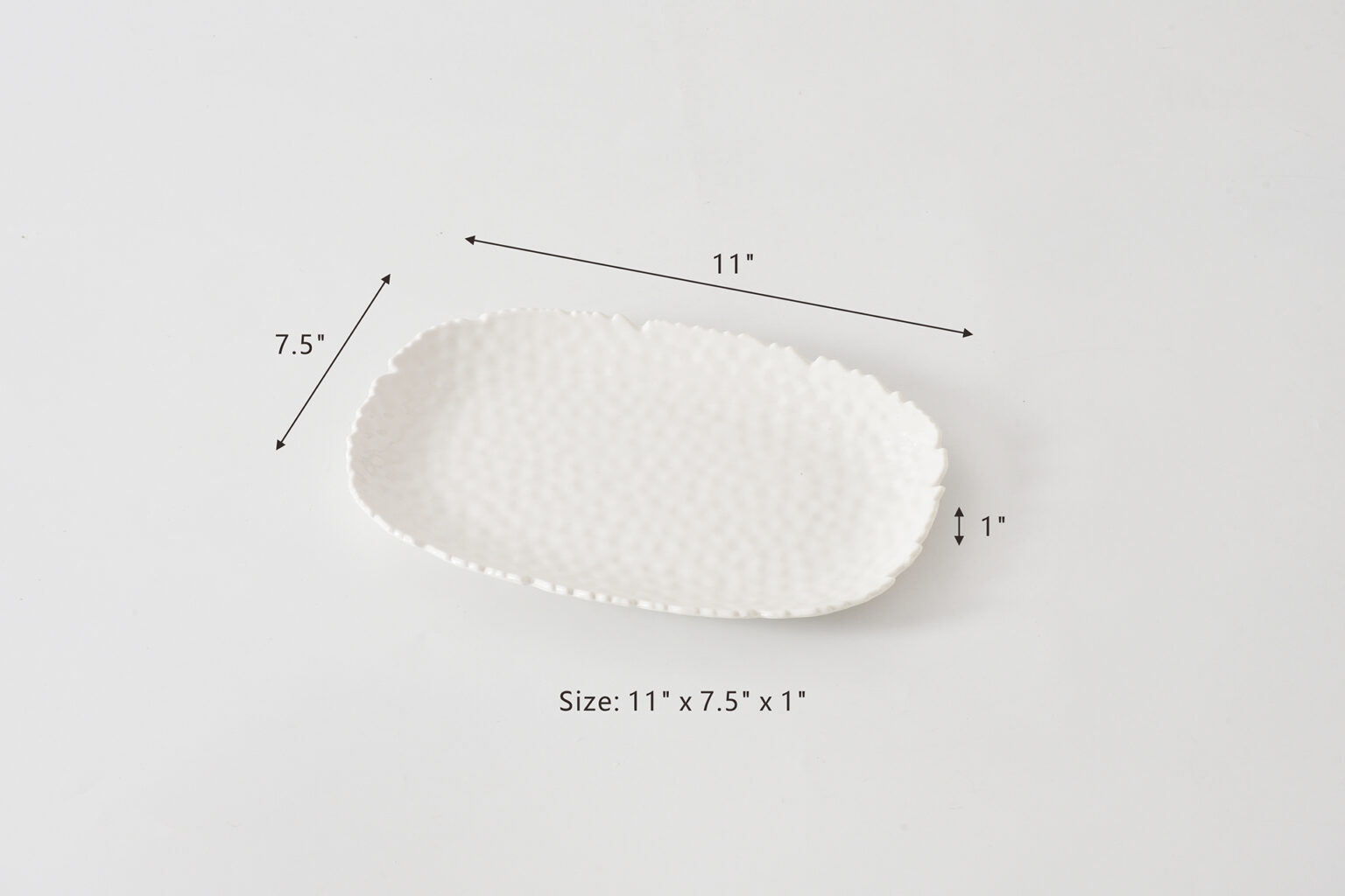 Small Serving Platter - Shatterproof Melamine - Pampa Bay