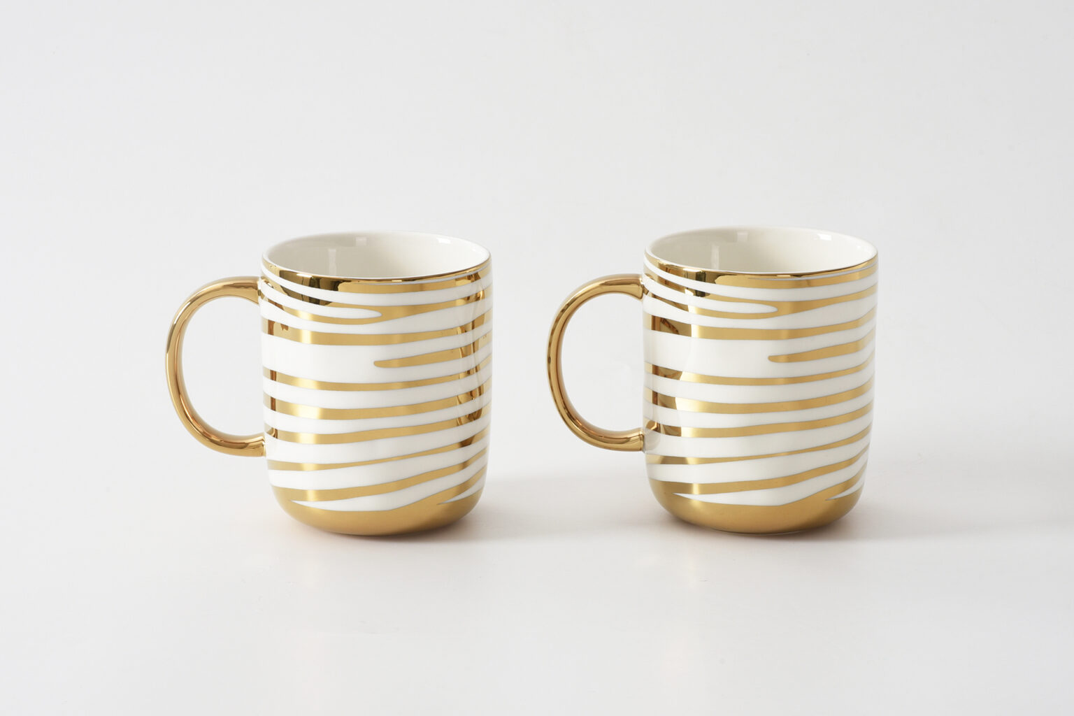 Set of 2 Striped Mugs - Pampa Bay